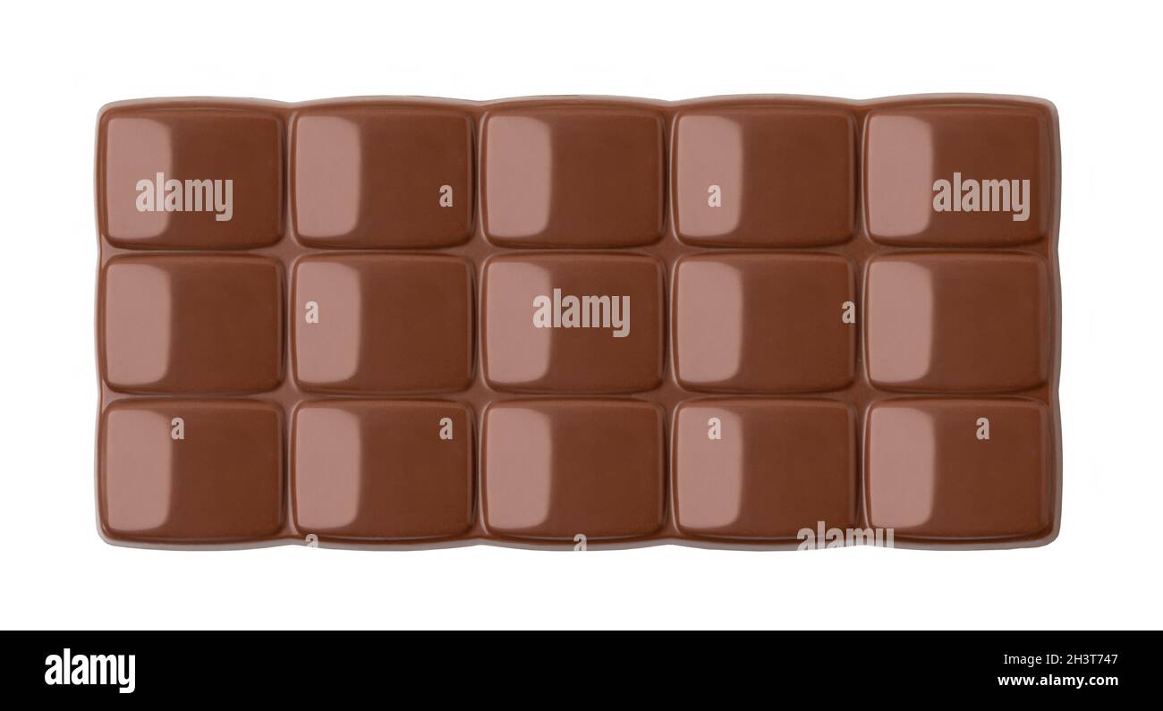 Black chocolate bar broken Cut Out Stock Images & Pictures - Alamy