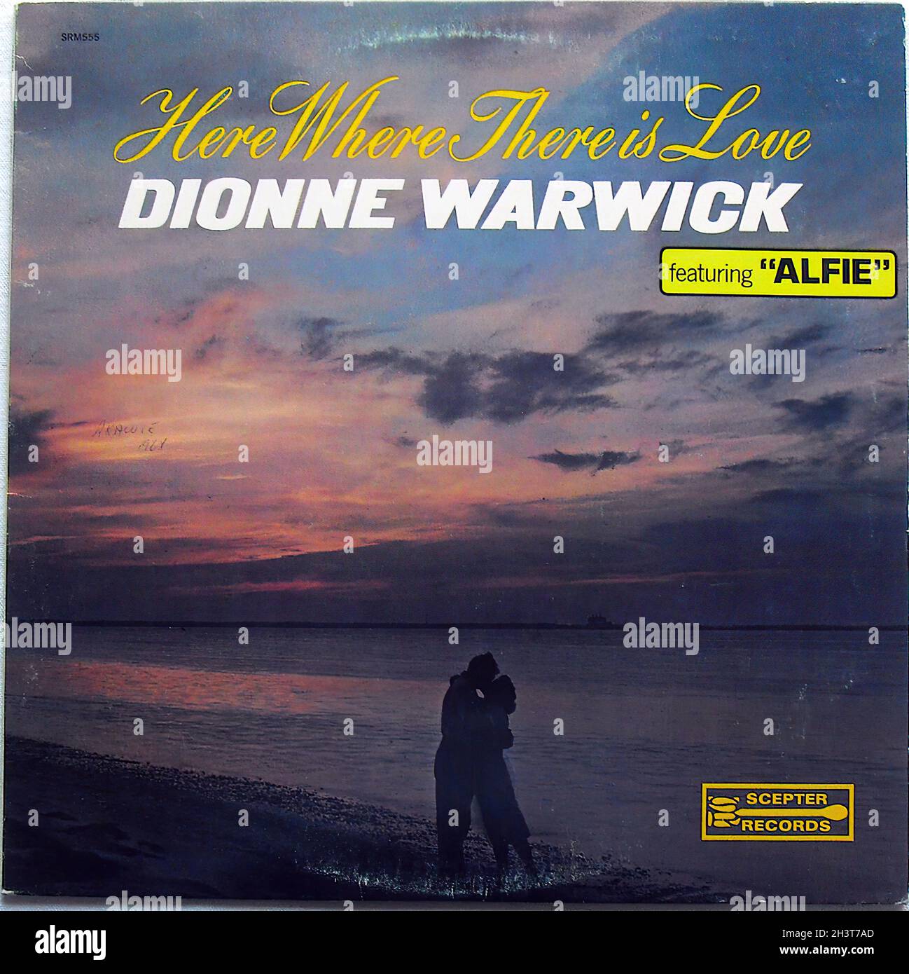 1960s Dionne Warwick Lp Record Album Original Vintage Vinyl Here Where ...
