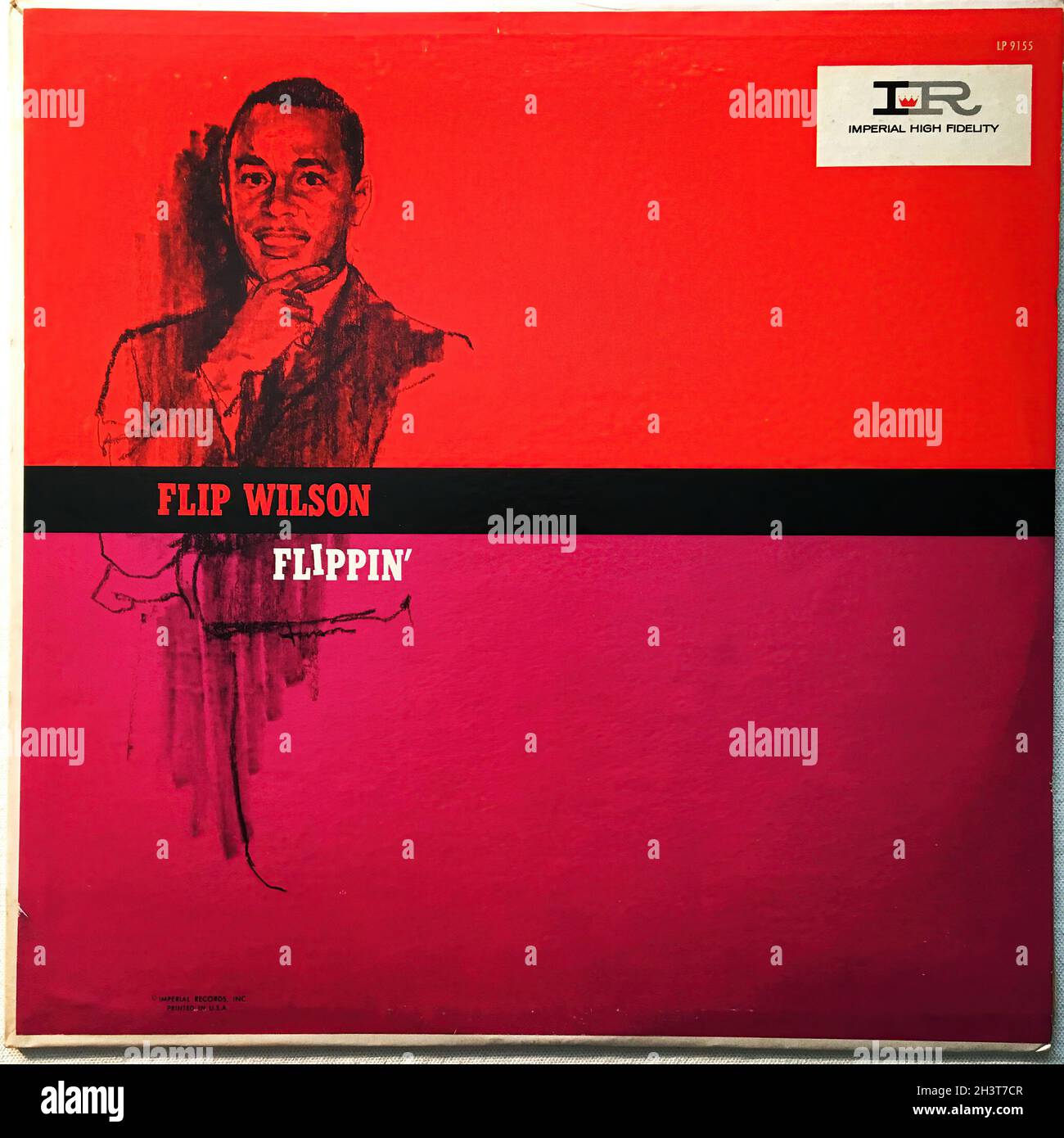1960s Flip Wilson Vintage Lp - Original Vinyl Record Stock Photo - Alamy