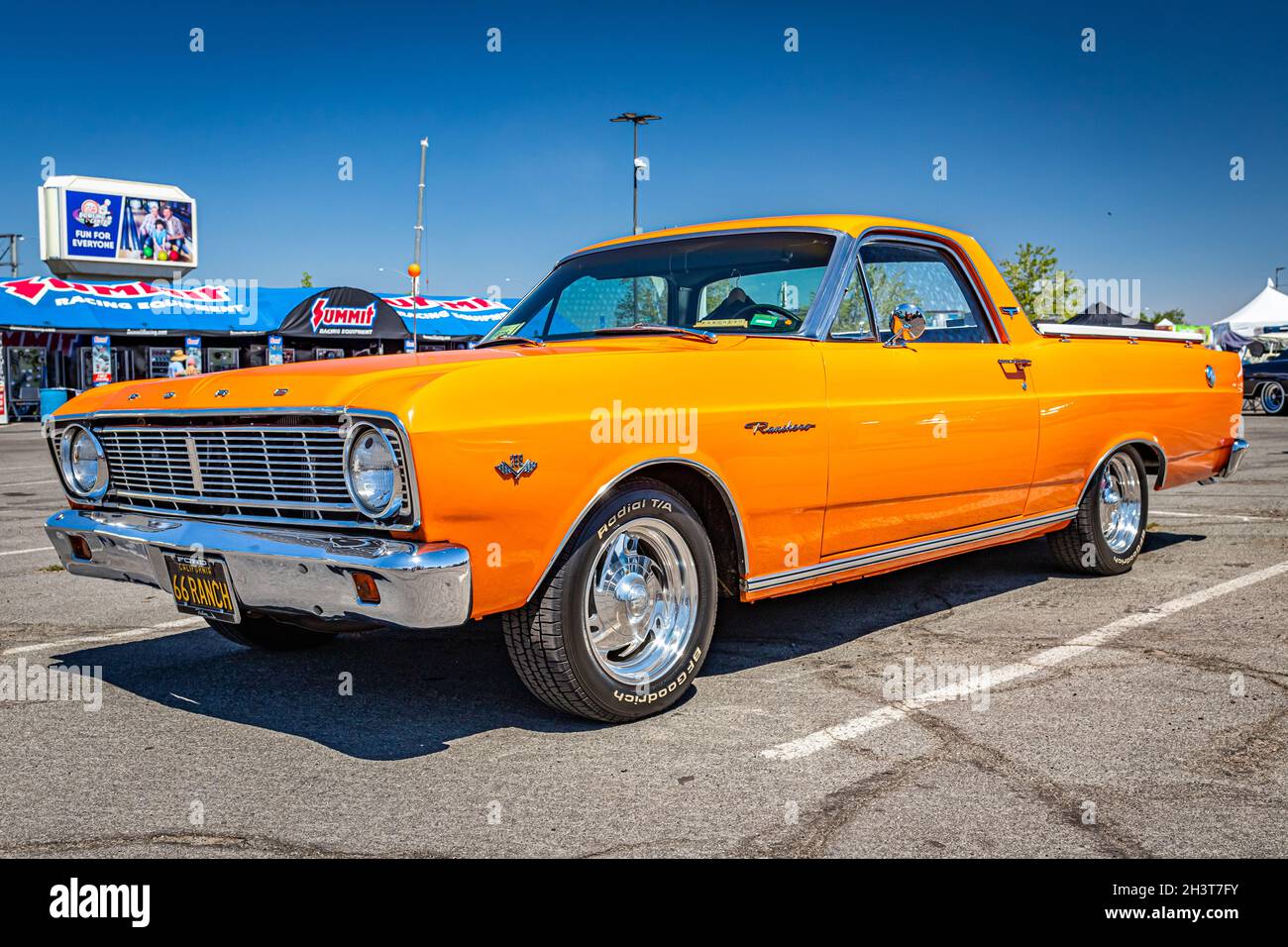 Reno, NV - August 4, 2021: 1966 Ford Ranchero Pickup Truck at a local ...