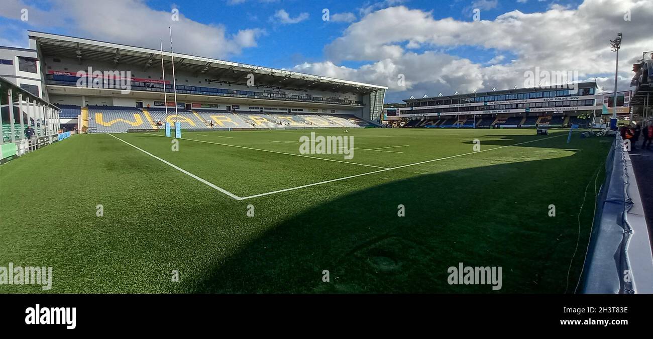 General view inside the stadium Gallagher Premiership Rugby game ...