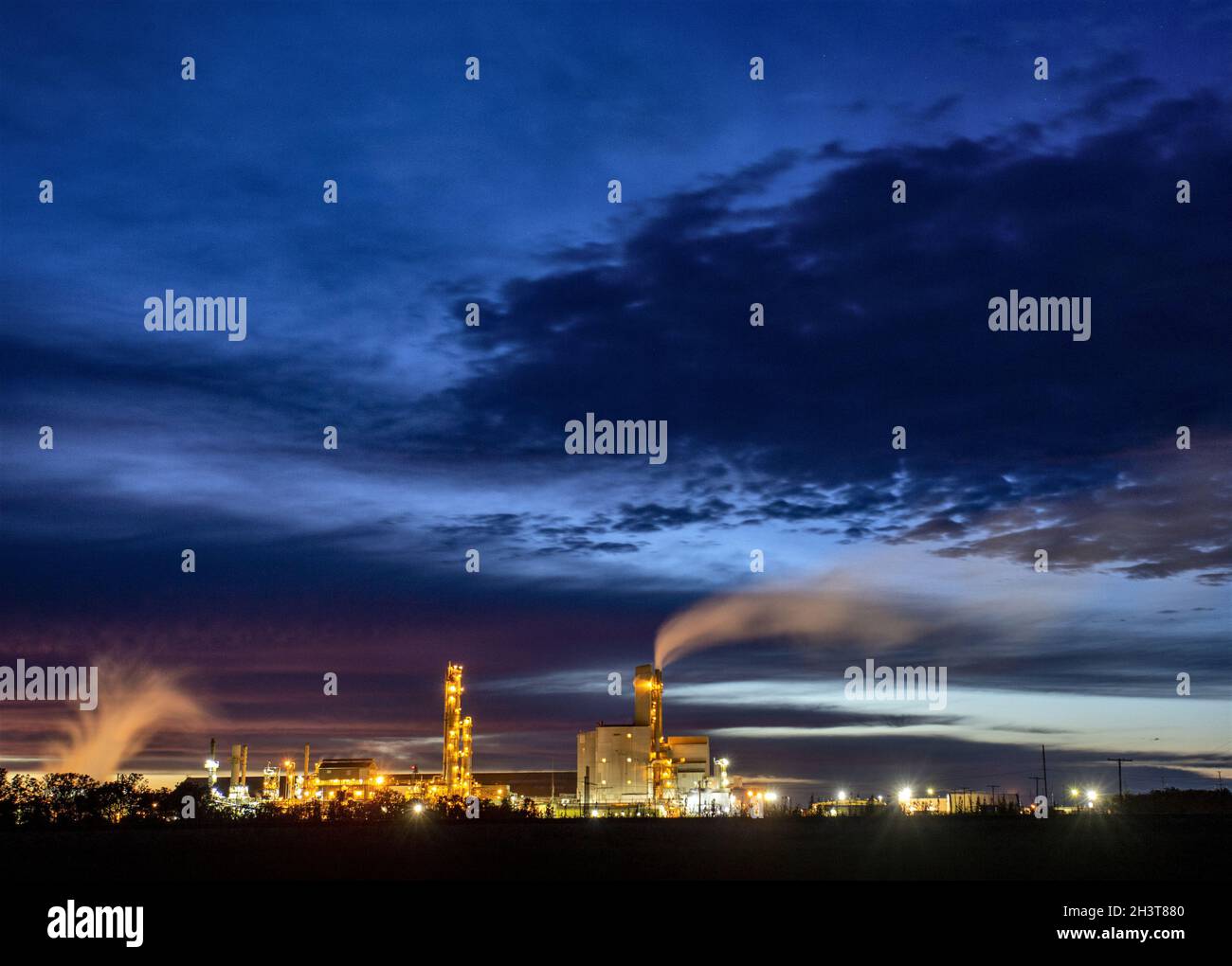 Prairie Storm Clouds Canada Stock Photo - Alamy