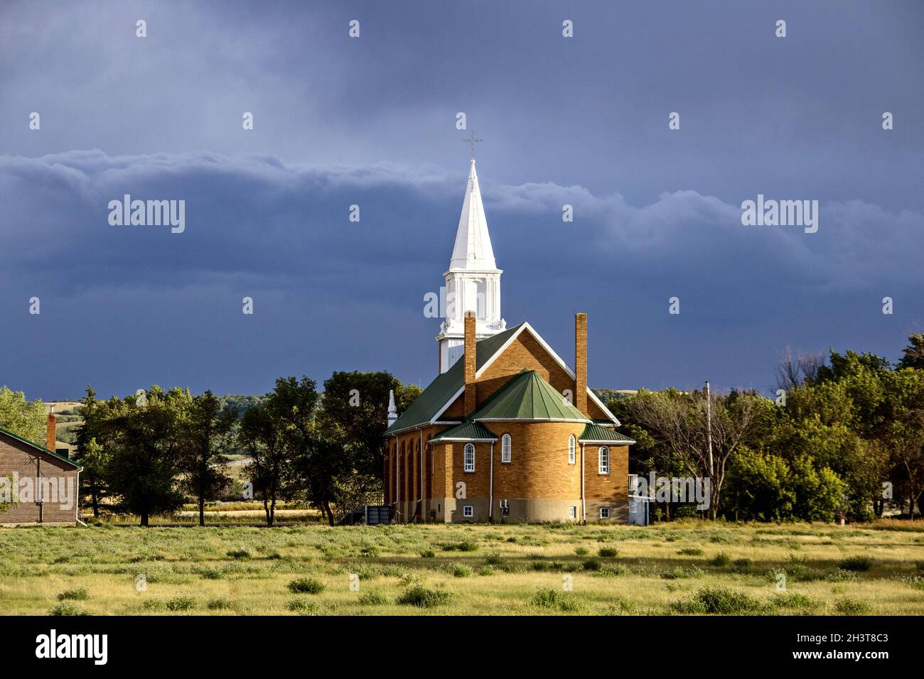 Prairie Storm Clouds Canada Stock Photo - Alamy
