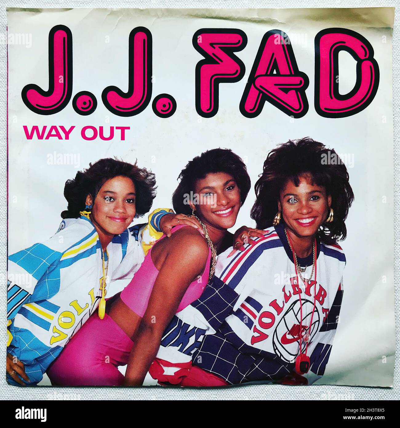 Jj Fad (1988) Way out - Original Vinyl Record Stock Photo - Alamy