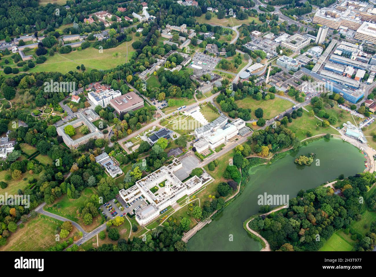 Campus uk aerial hi-res stock photography and images - Alamy