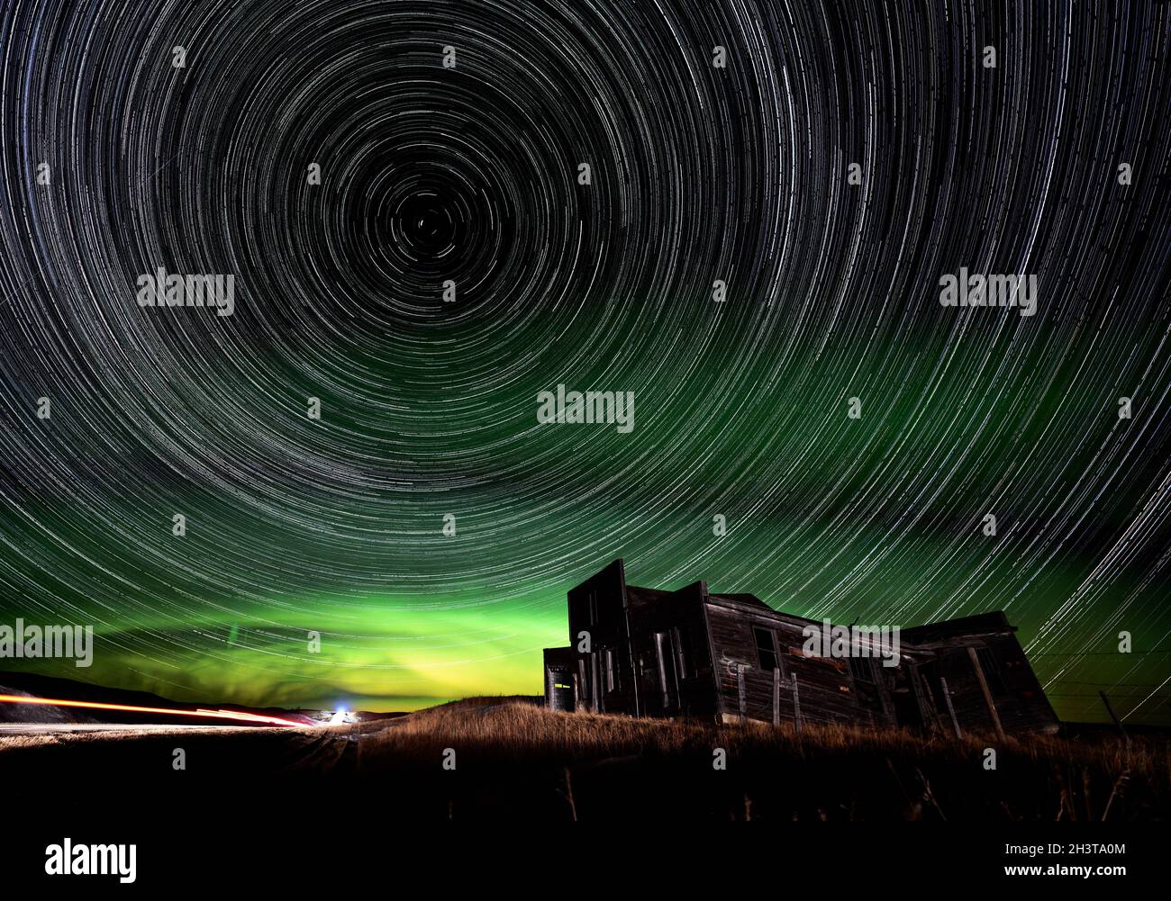 The night sky canada north star hi-res stock photography and images - Alamy