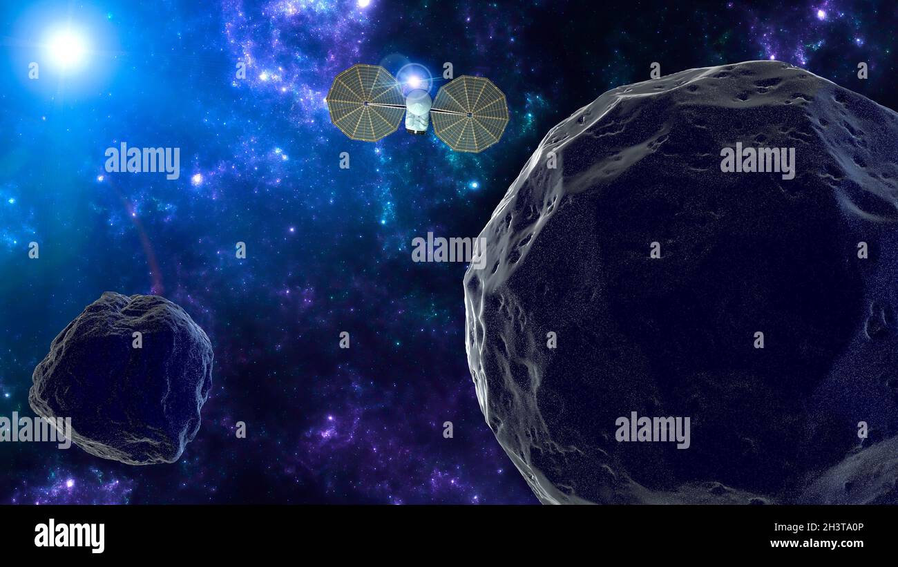 Lucy is a NASA space probe on a twelve-year journey to eight different ...