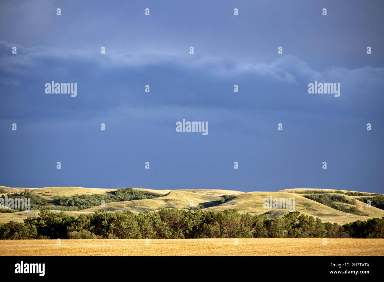 Prairie Storm Clouds Canada Stock Photo - Alamy