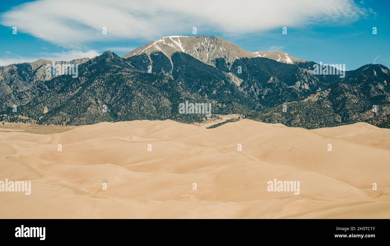 Great Sand Dunes National Park. Colorado, USA Stock Photo - Alamy