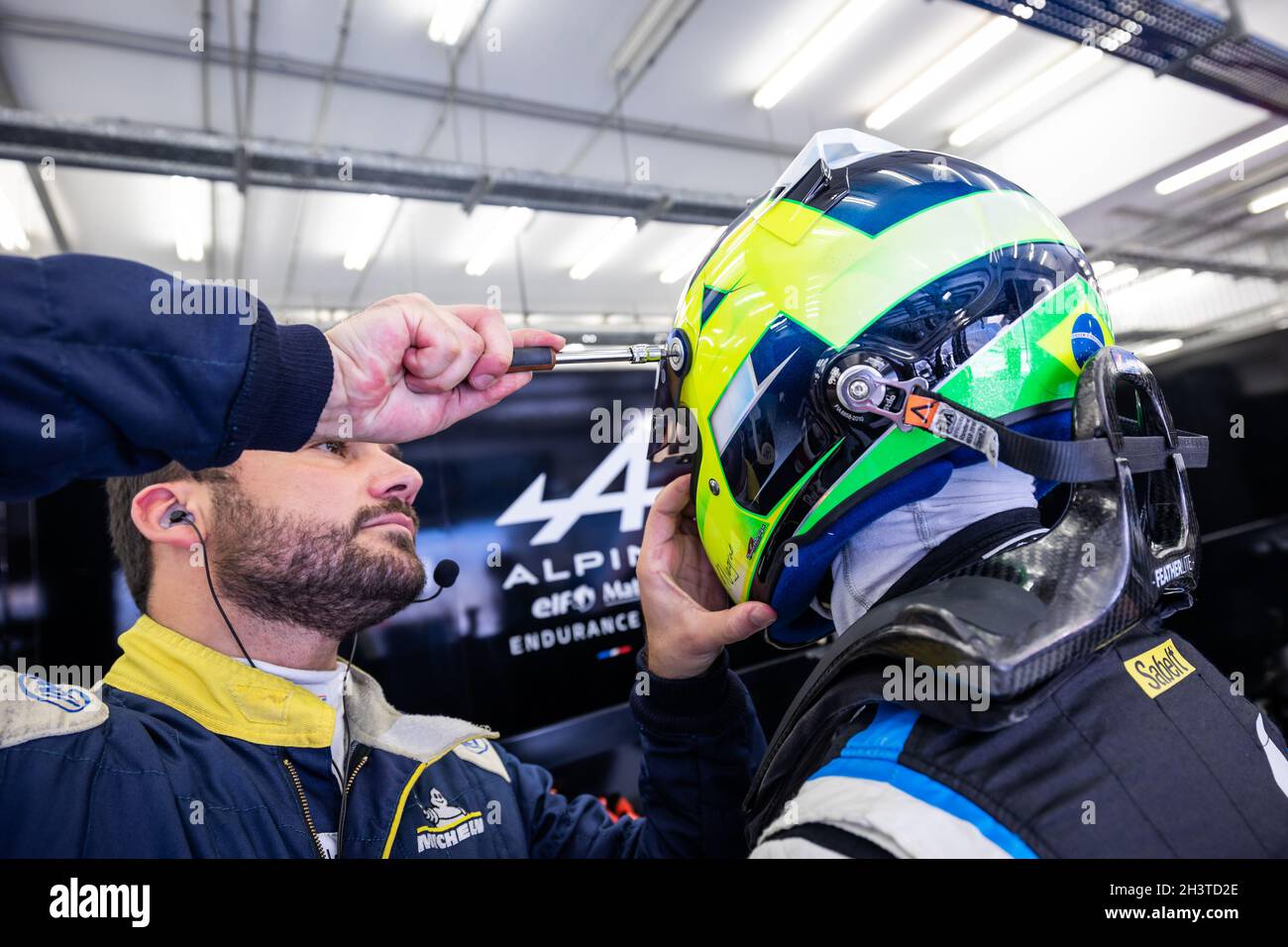 Negrao Andre (bra), Alpine Elf Matmut, Alpine A480 - Gibson, portrait ...