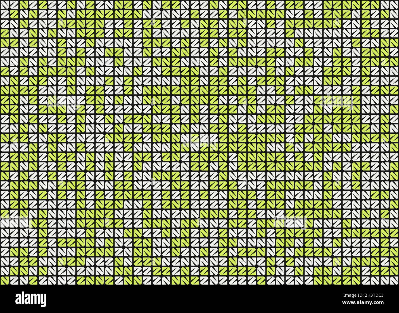 Abstract Geometrical generative computational art illustration Stock Vector Image & Art - Alamy