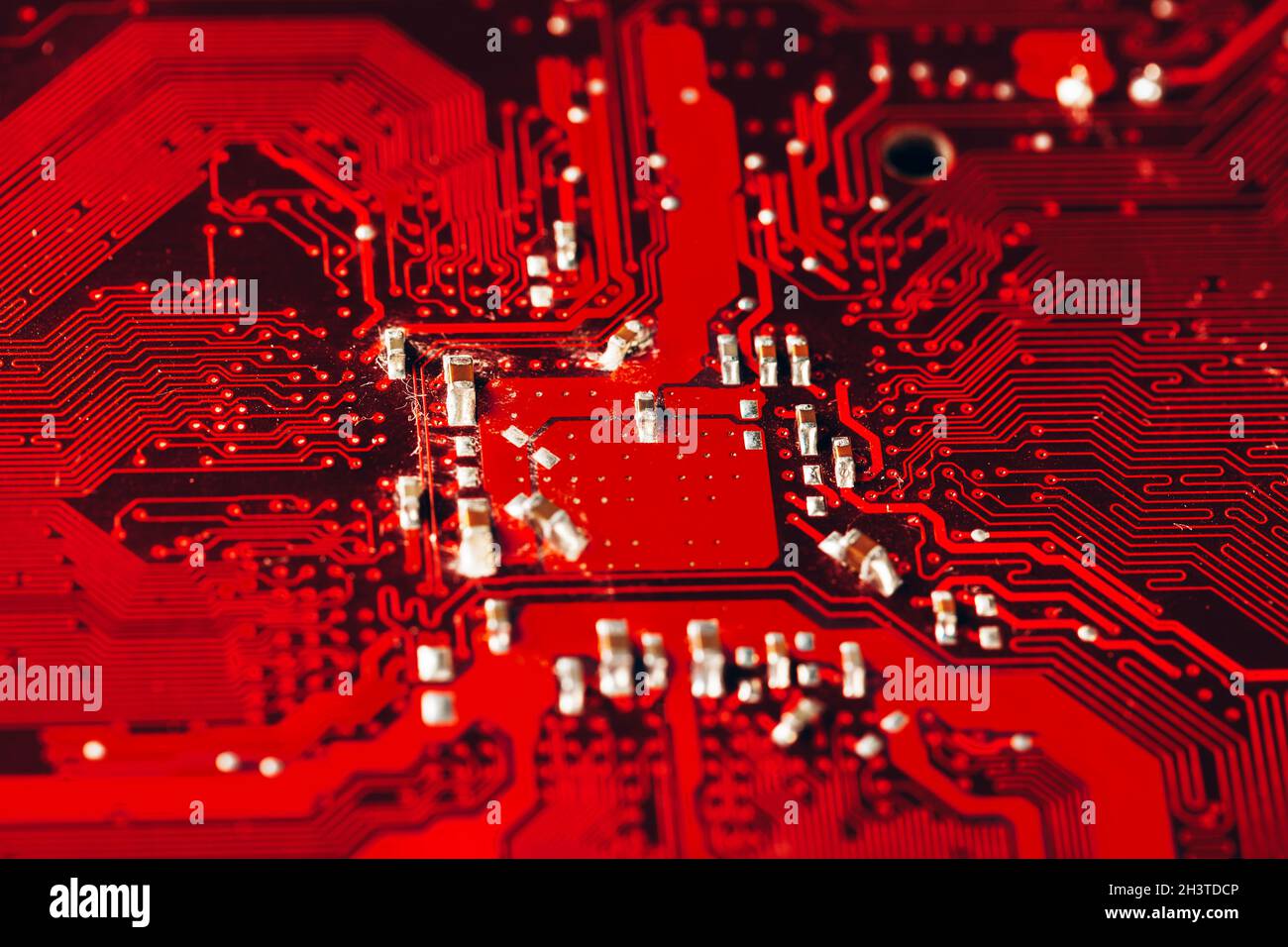 Computer mother board close up.Computer parts Stock Photo - Alamy