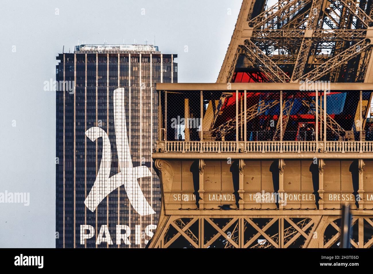 Paris architecture.eiffel tower Stock Photo - Alamy