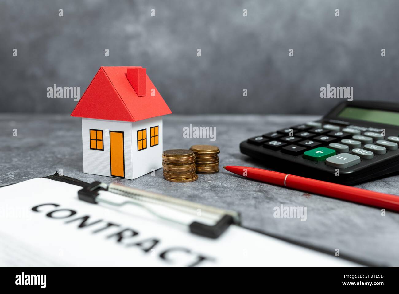 Buying New House Ideas, Property Insurance Contract, Home Sale Deal ...