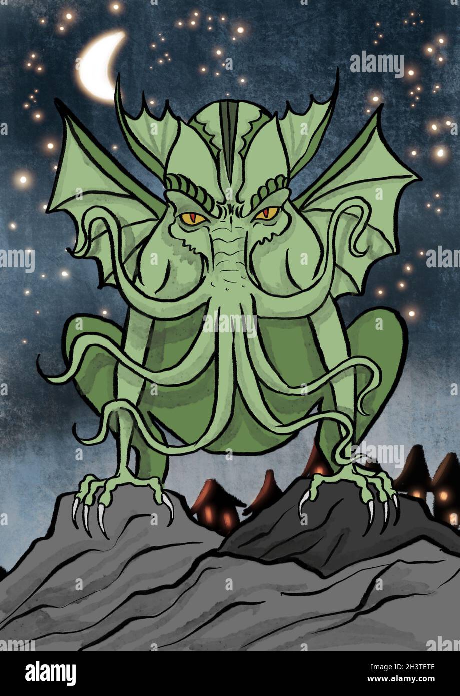 ‘cthulhu’ mythos hi-res stock photography and images - Alamy