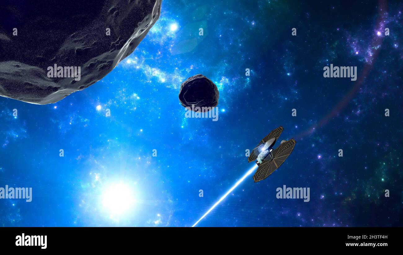 Lucy is a NASA space probe on a twelve-year journey to eight different ...