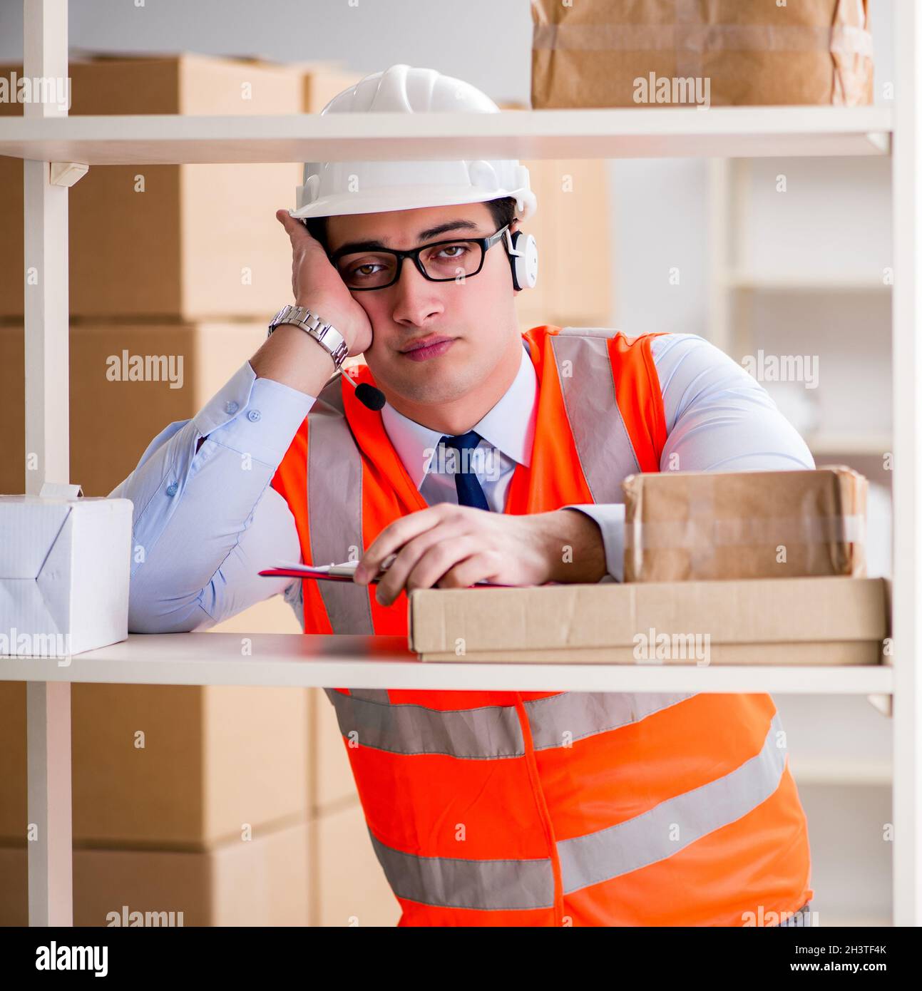 Exhausted mailman hi-res stock photography and images - Alamy