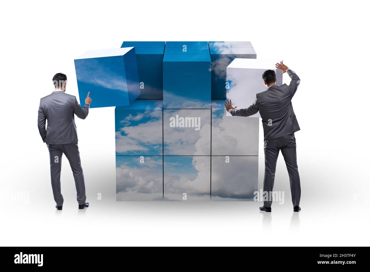 Cloud shapes Cut Out Stock Images & Pictures - Alamy