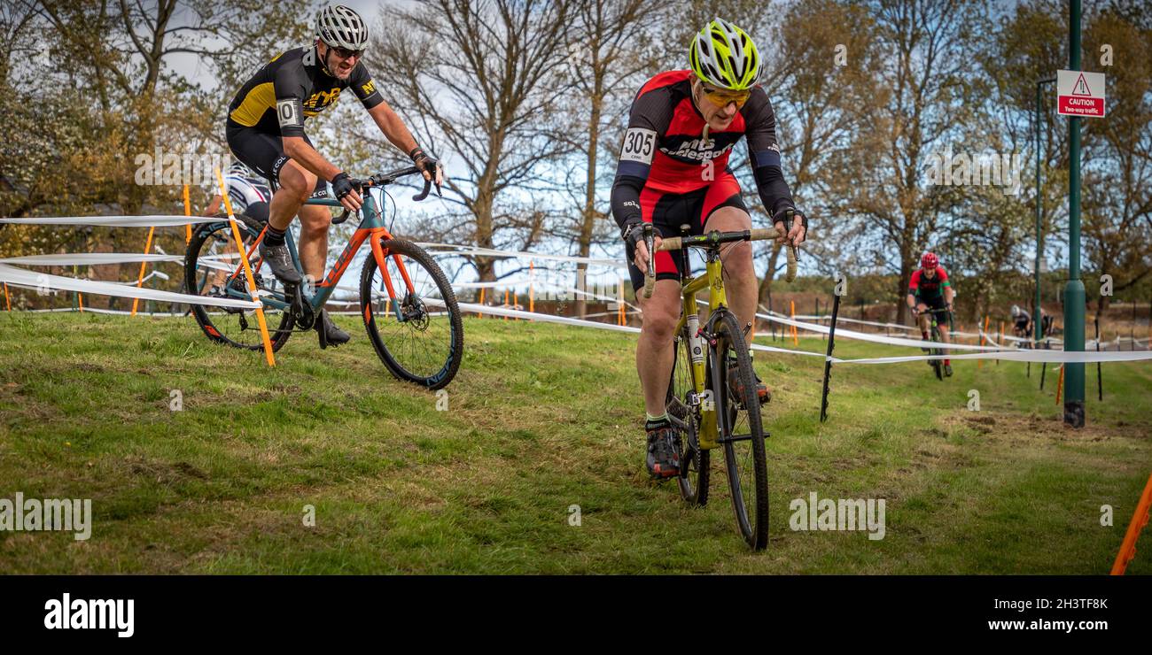 Cyclocross race event, Middlesbrough, Cleveland, England, UK, GB ...