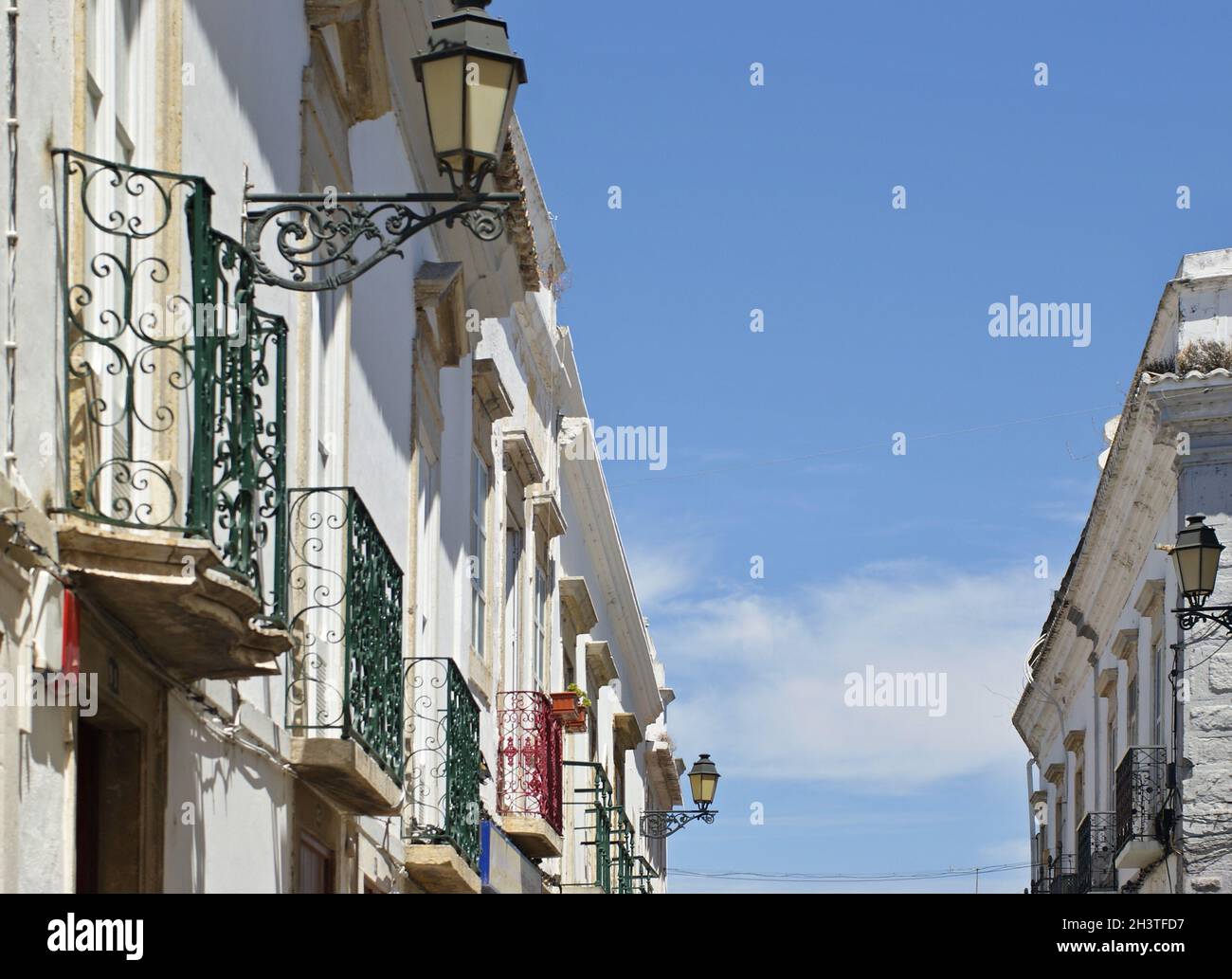 Traditional architecture in Faro, Algarve - Portugal Stock Photo - Alamy