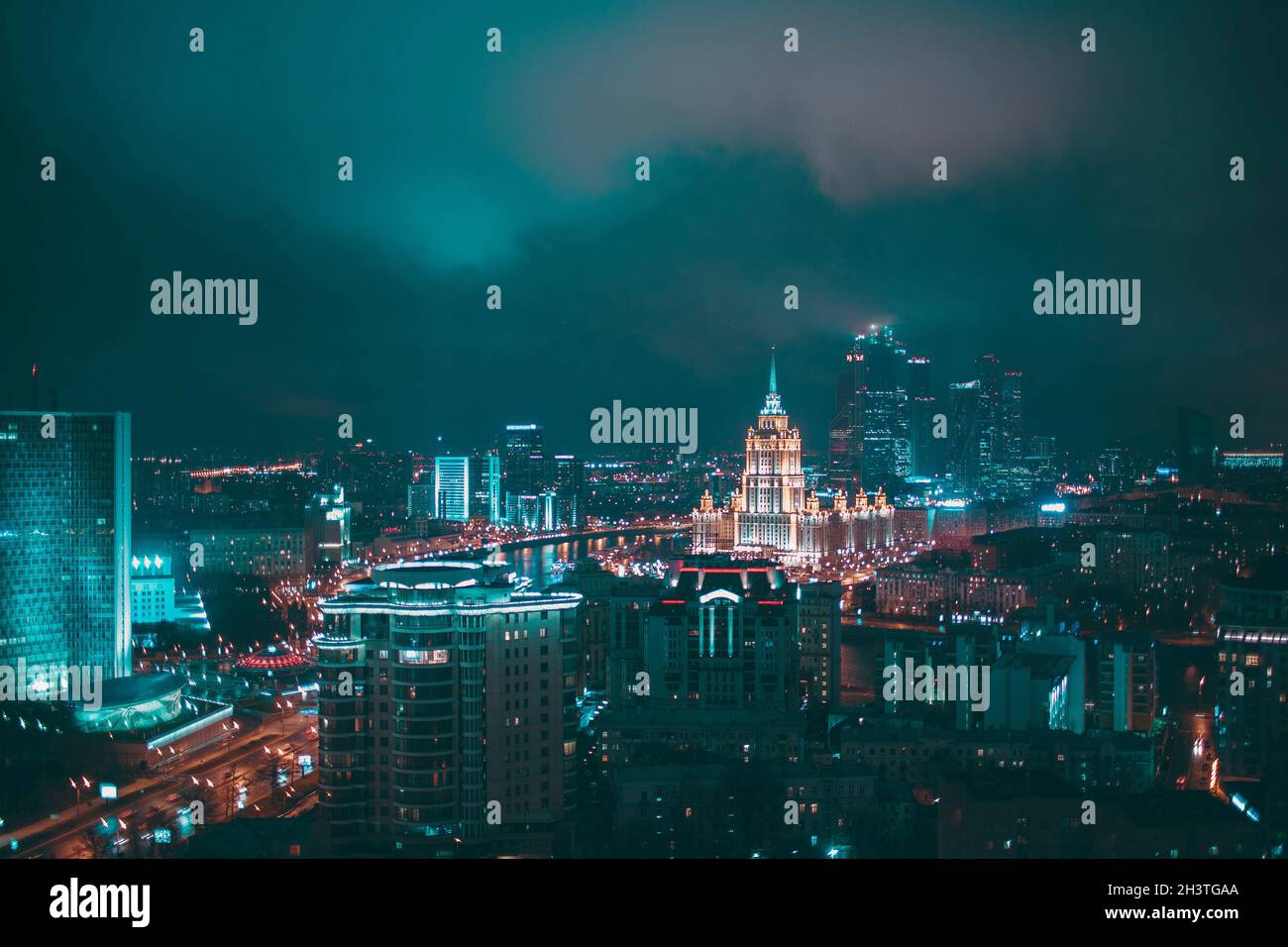 Aerial view of moscow hi-res stock photography and images - Alamy