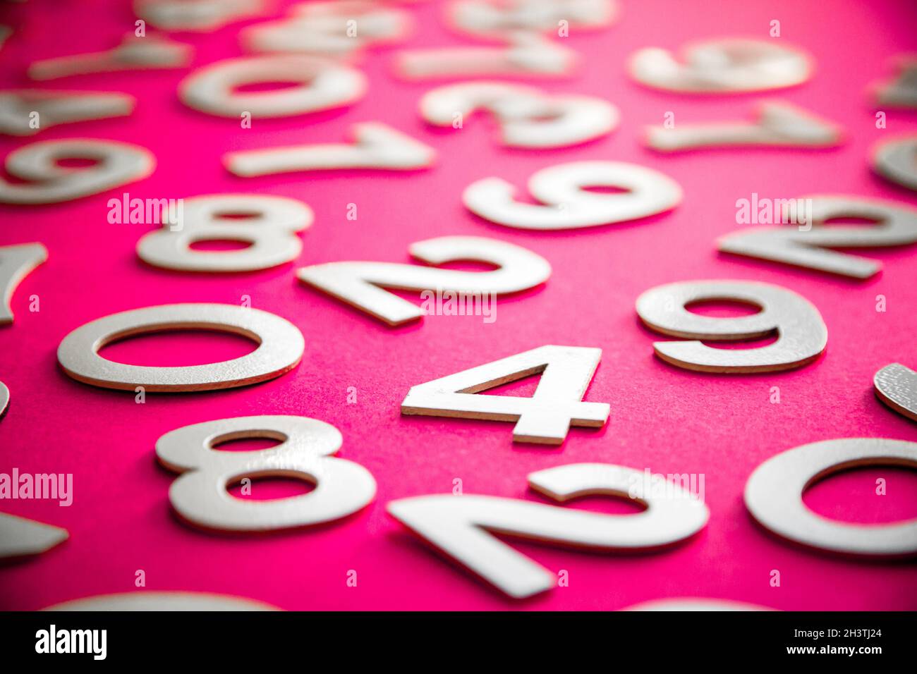 Mathematics background made with solid numbers Stock Photo - Alamy