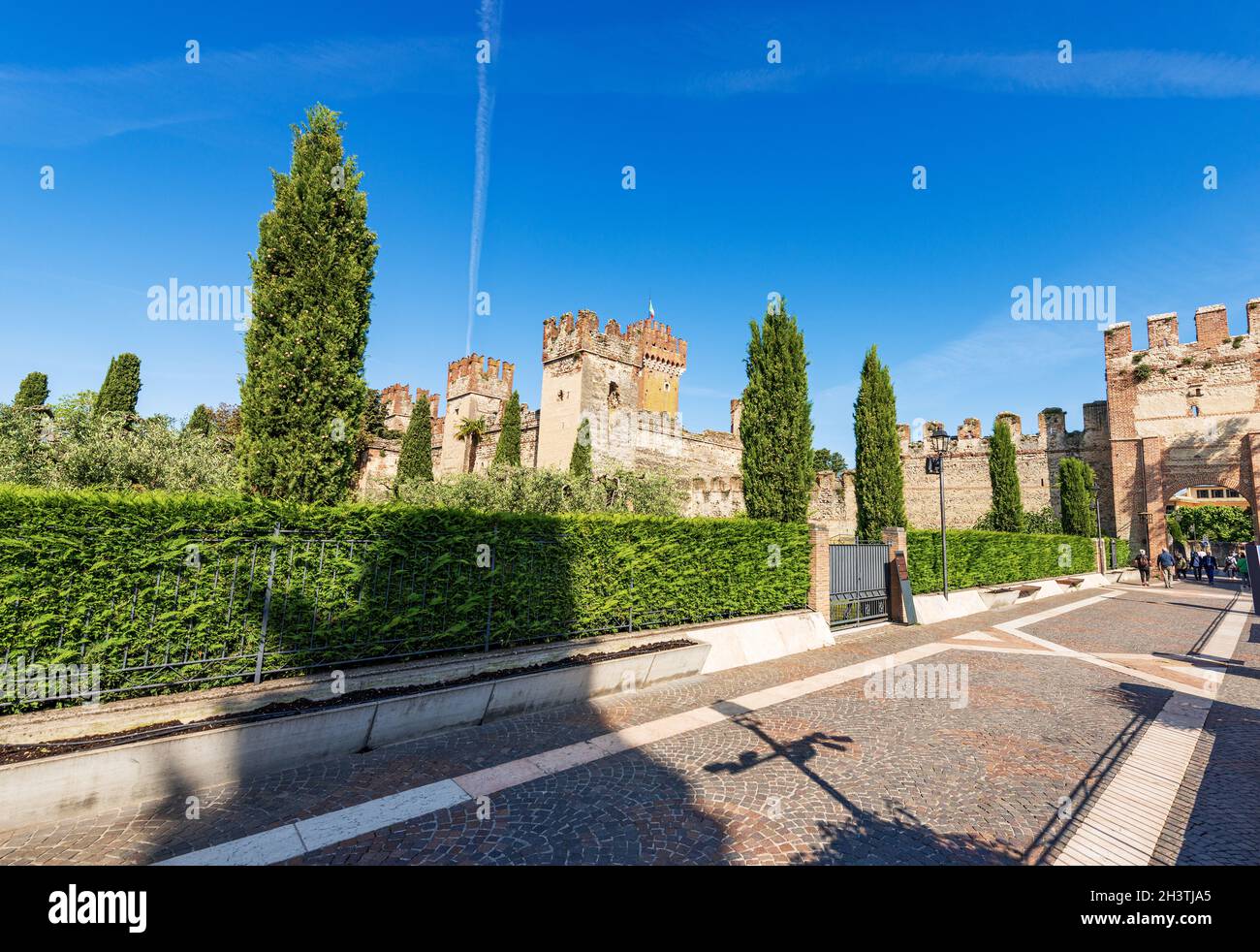 Medieval brick walls small village hi-res stock photography and images ...