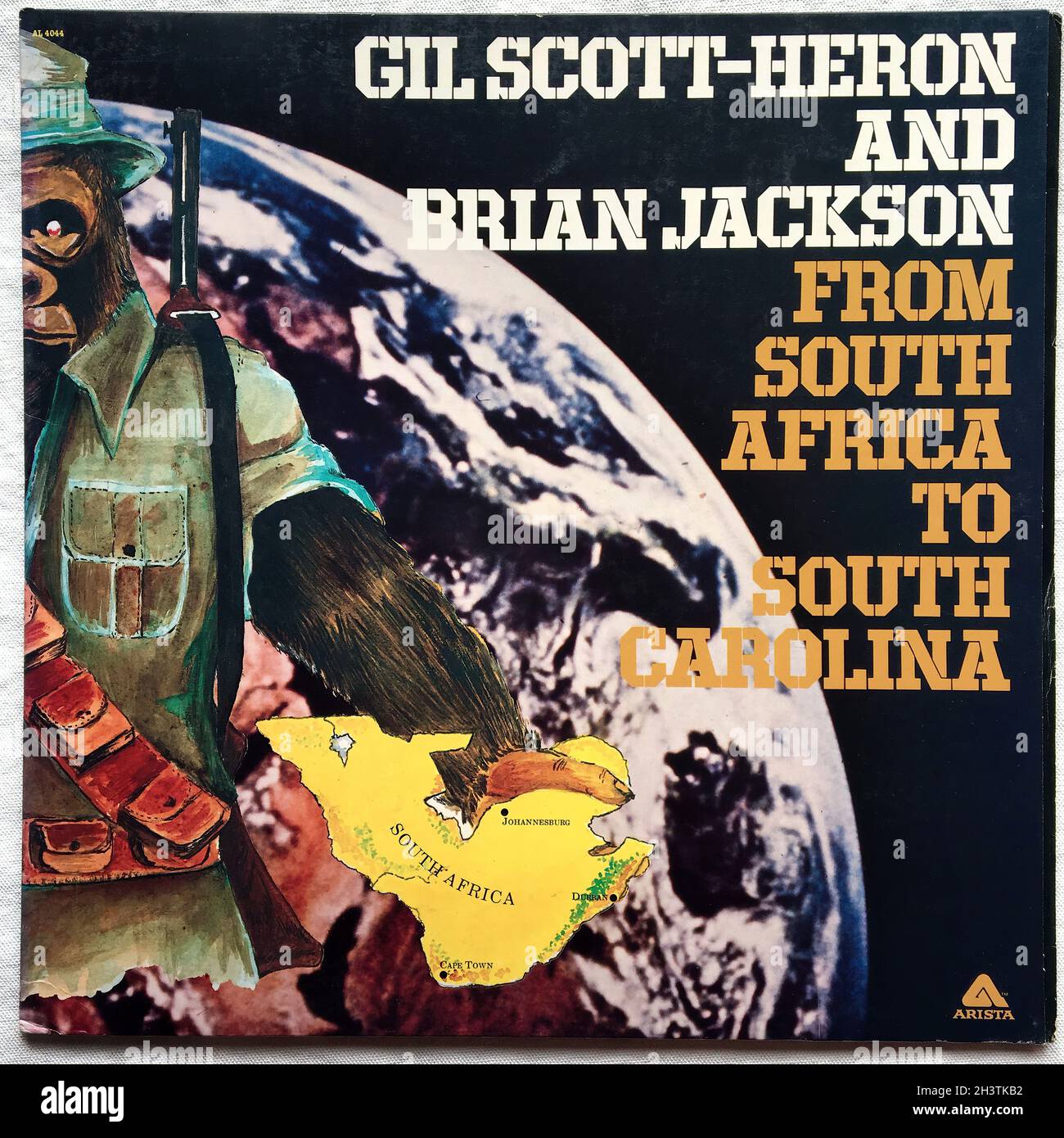 Gil Scott-Heron - 1975 - Original Vinyl Record Stock Photo - Alamy