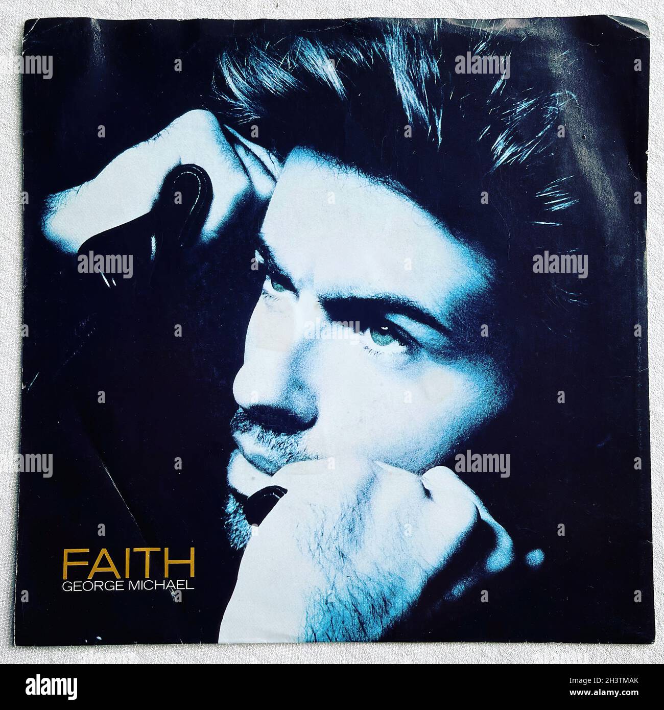 George Michael - Faith (1987) - Original Vinyl Record Stock Photo - Alamy