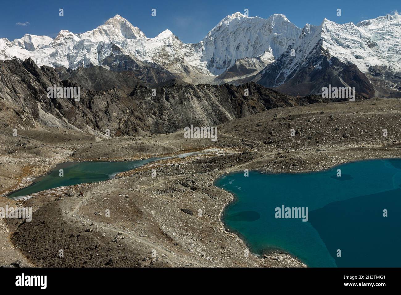 Mount chomolonzo hi-res stock photography and images - Alamy