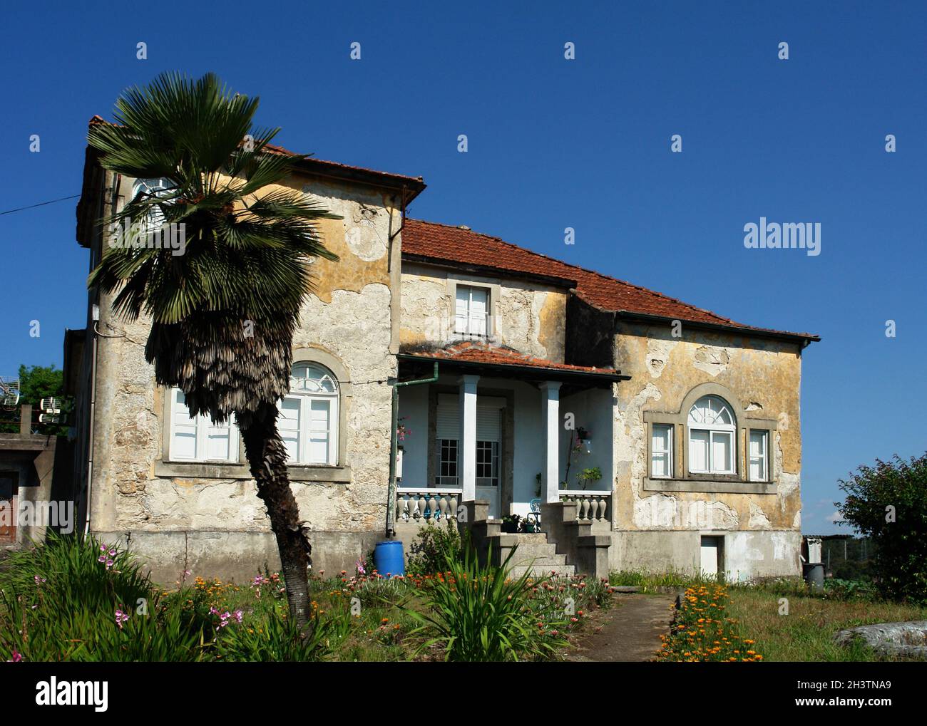 Old classic villa in Santo Tirso, Norte - Portugal Stock Photo - Alamy