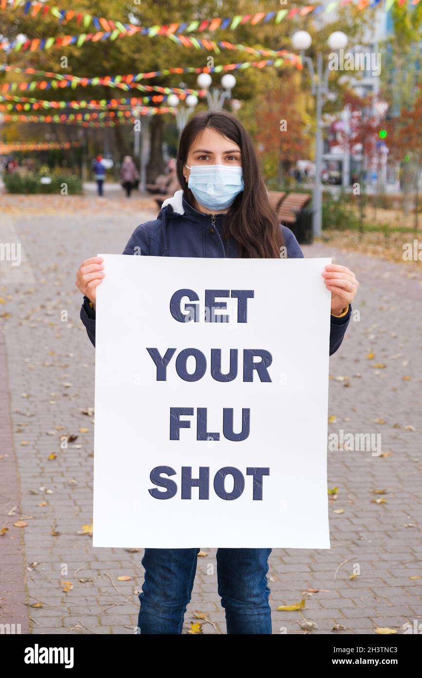 Prevent flu poster hi-res stock photography and images - Alamy