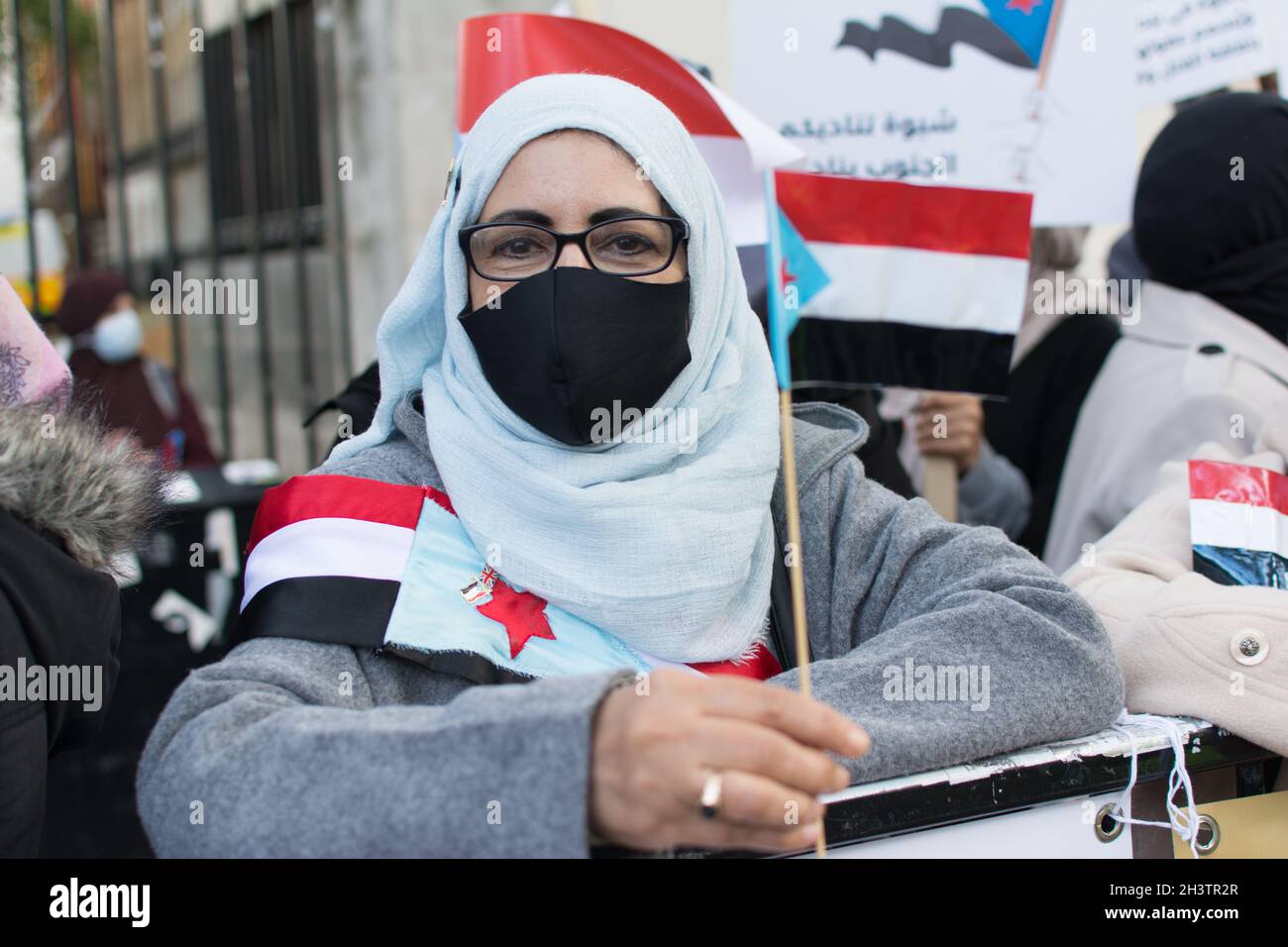 Protestfall of shabwa hi-res stock photography and images - Alamy