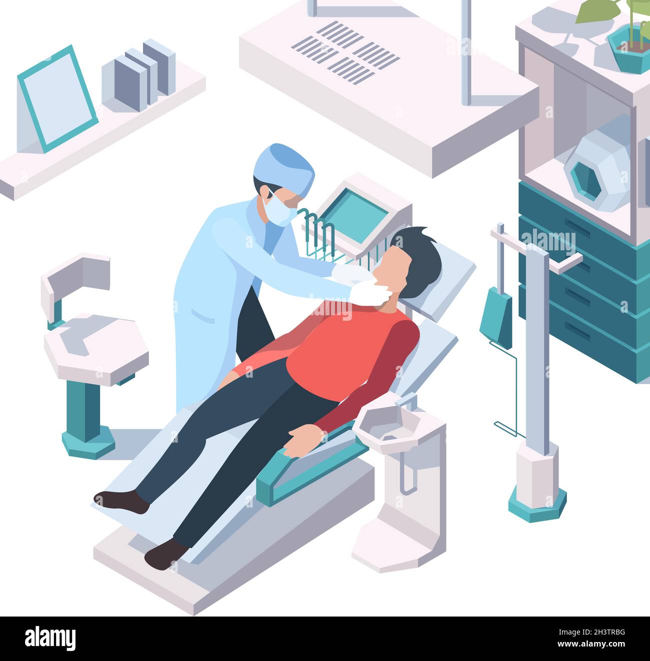 Young dentist doctor man Stock Vector Images - Alamy