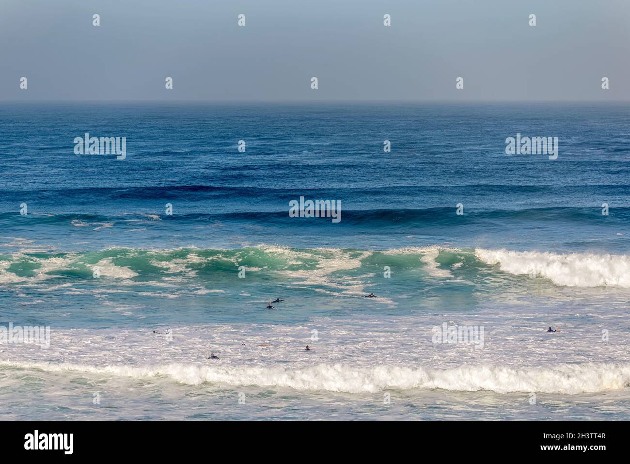 Big winter surf on an October morning at Sunset Cliffs Natural Park ...