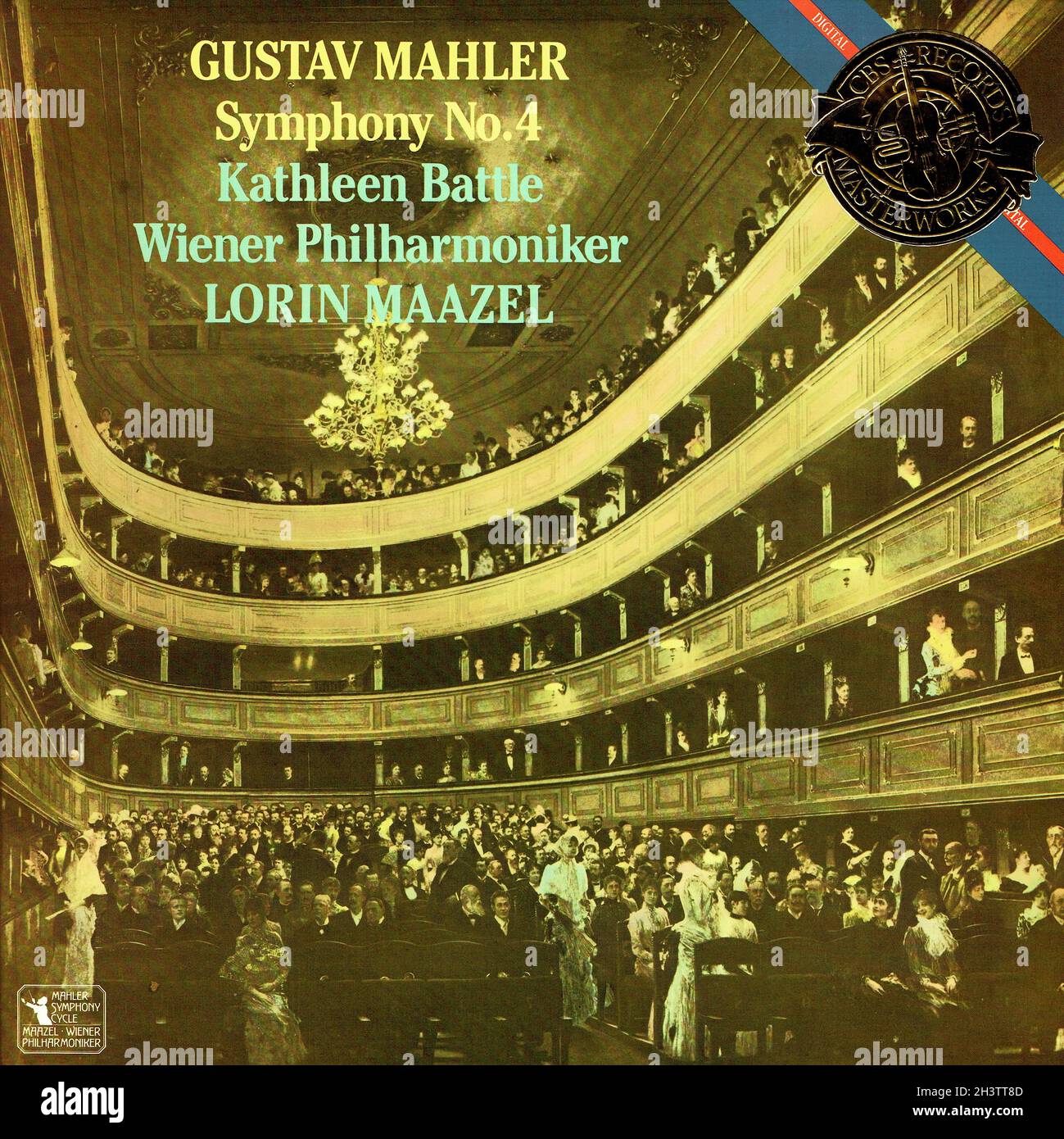 Mahler Symphony 4 - Maazel Battle CBS Masterworks 1 - Classical Music ...