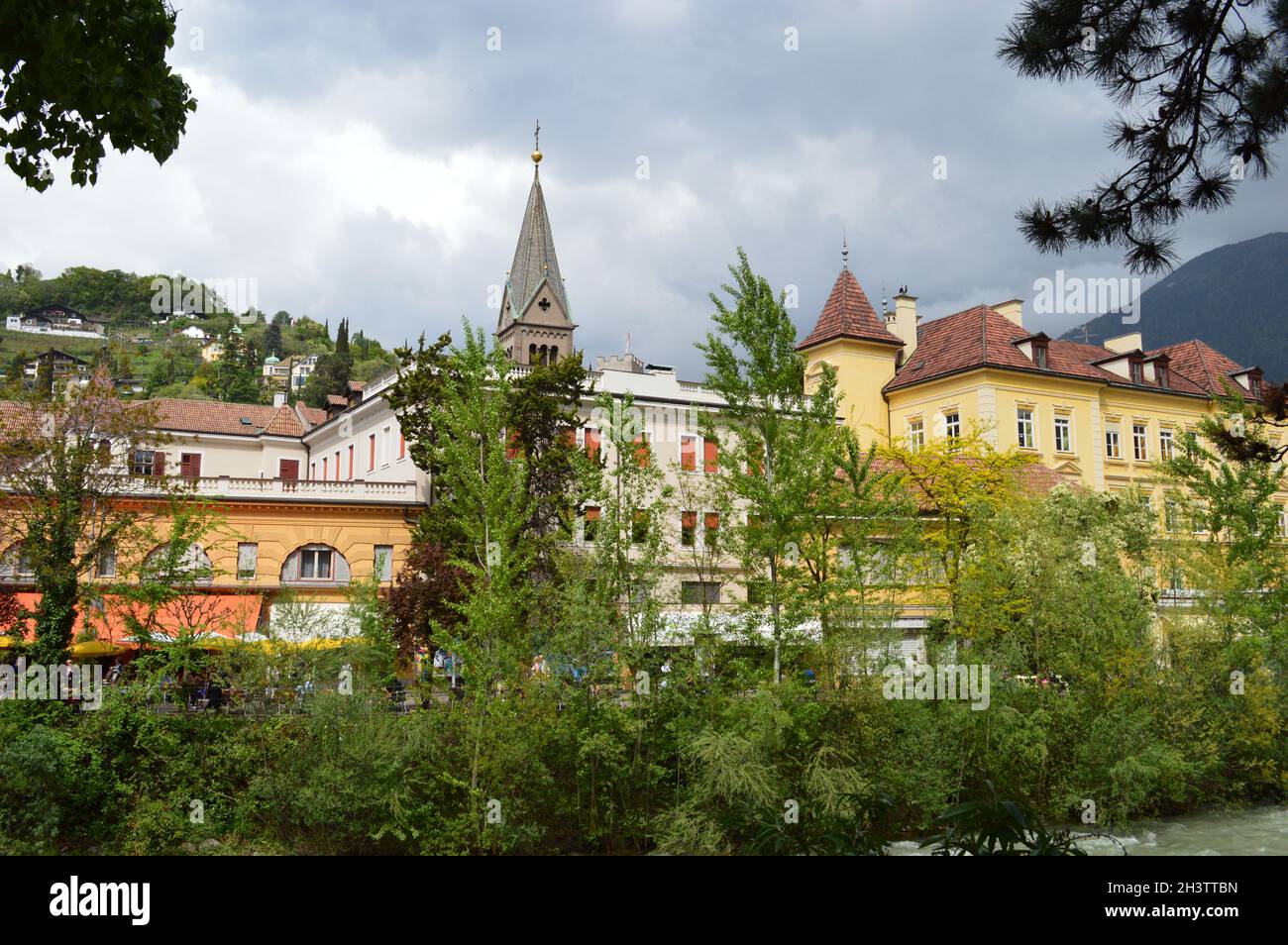 Kurstadt meran hi-res stock photography and images - Alamy