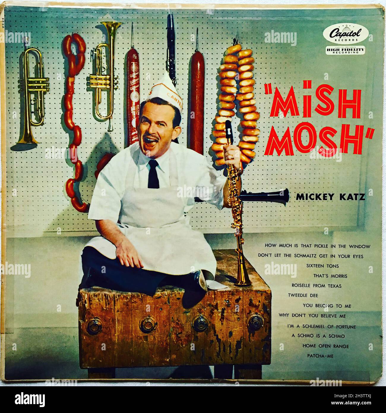 1960s Mickey Katz - Vintage Vinyl Lp Record - Original Vinyl Record ...