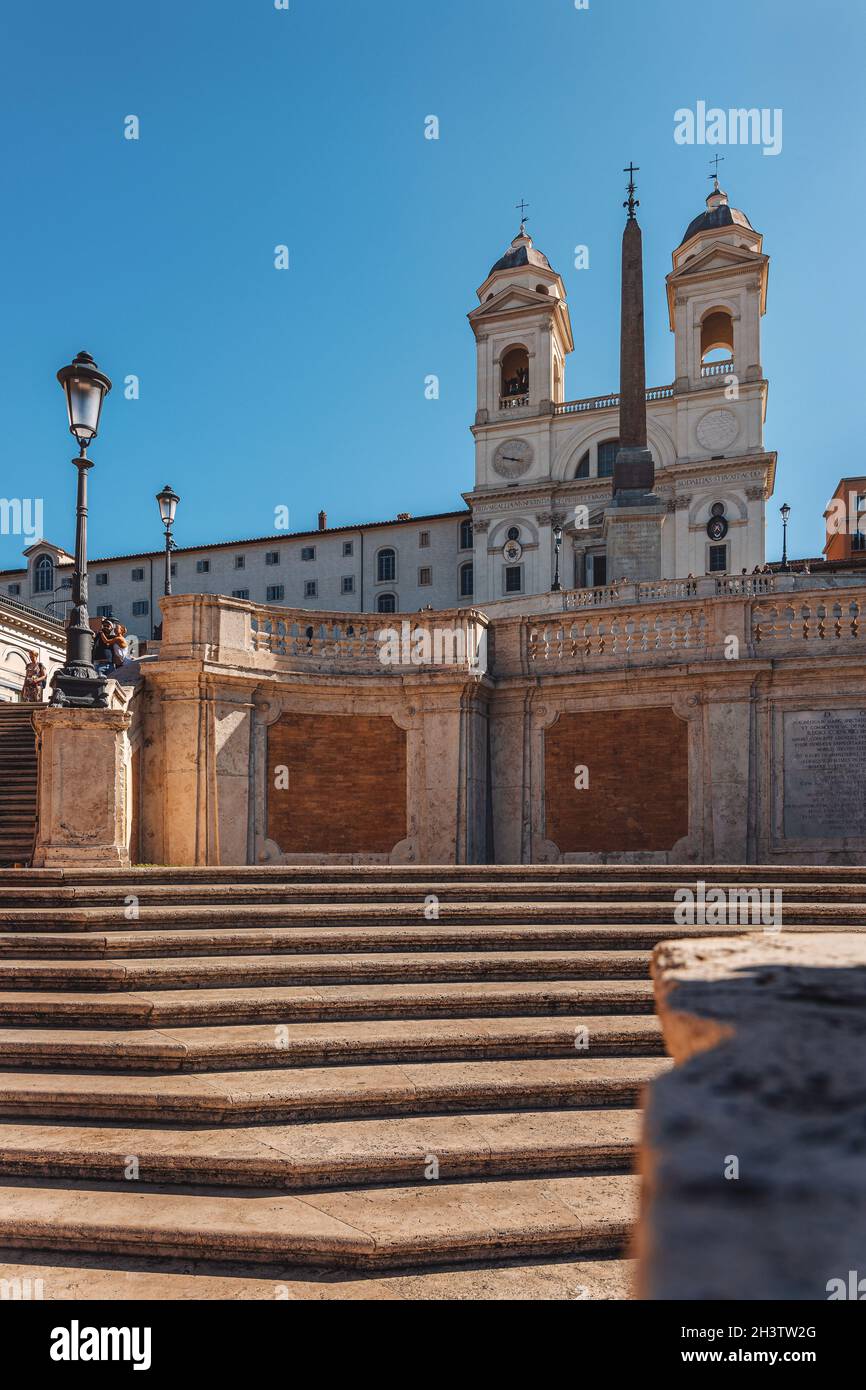 Steps of spanish cathedral hi-res stock photography and images - Alamy