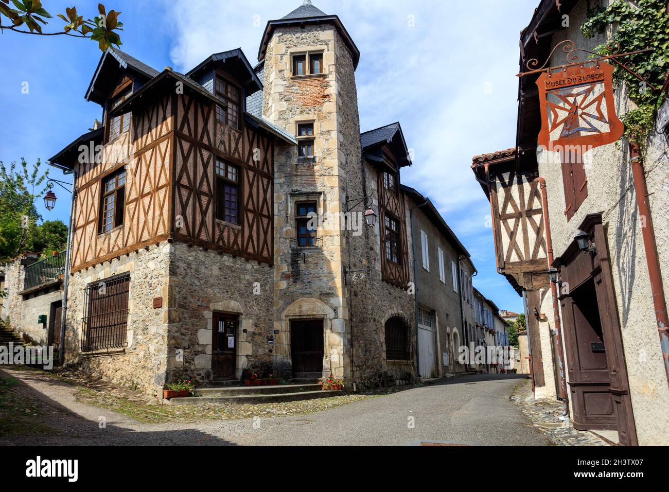 Saint Bertrand de Comminges, a village famous for its romanesque ...
