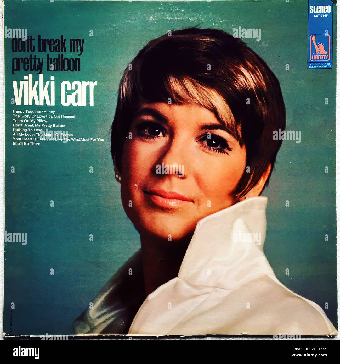 1960s Vintage Vinyl Lp - Vikki Carr - Original Vinyl Record Stock Photo ...
