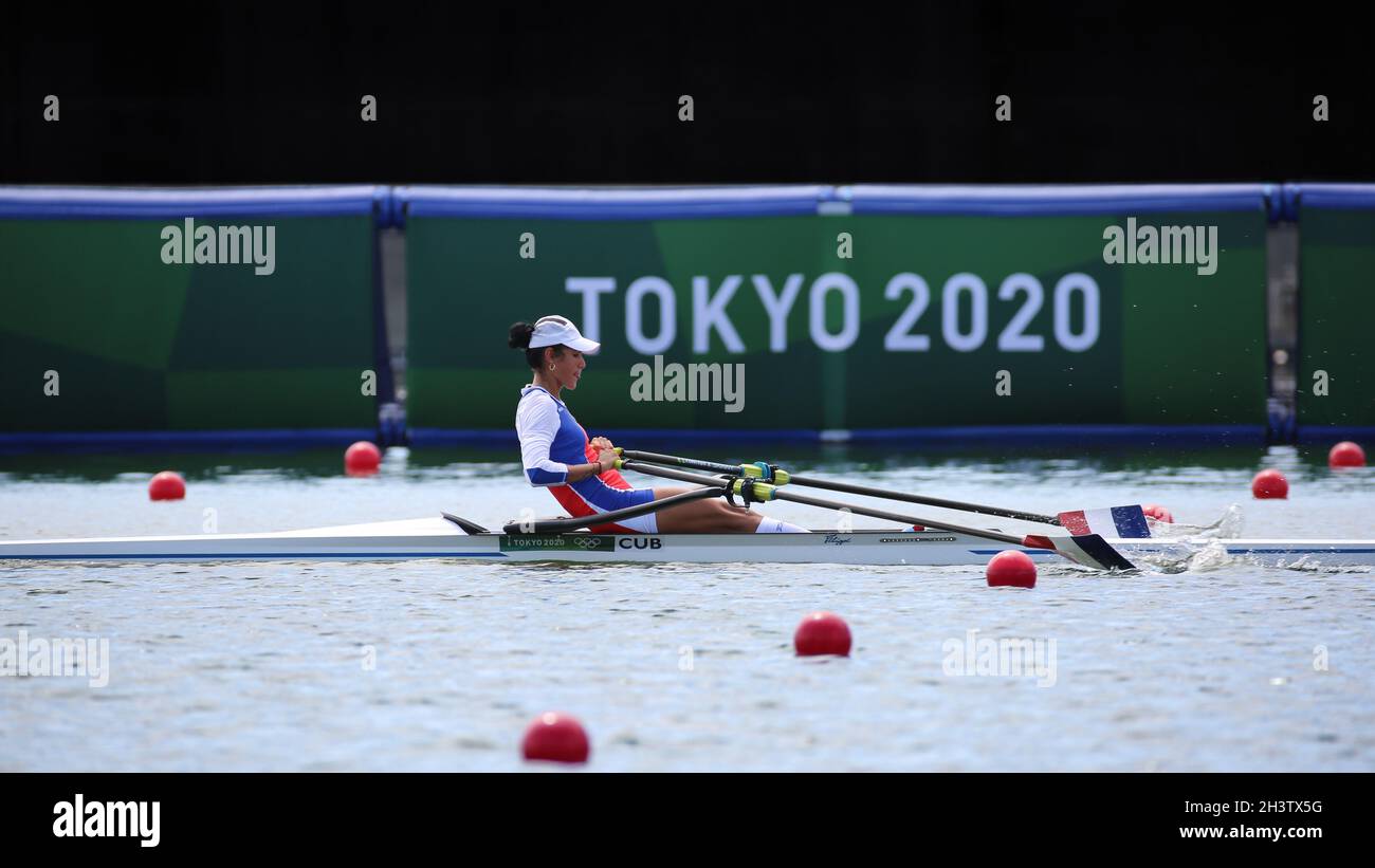 JULY 23rd, 2021 - TOKYO, JAPAN: Milena VENEGA CANCIO of Cuba in action ...