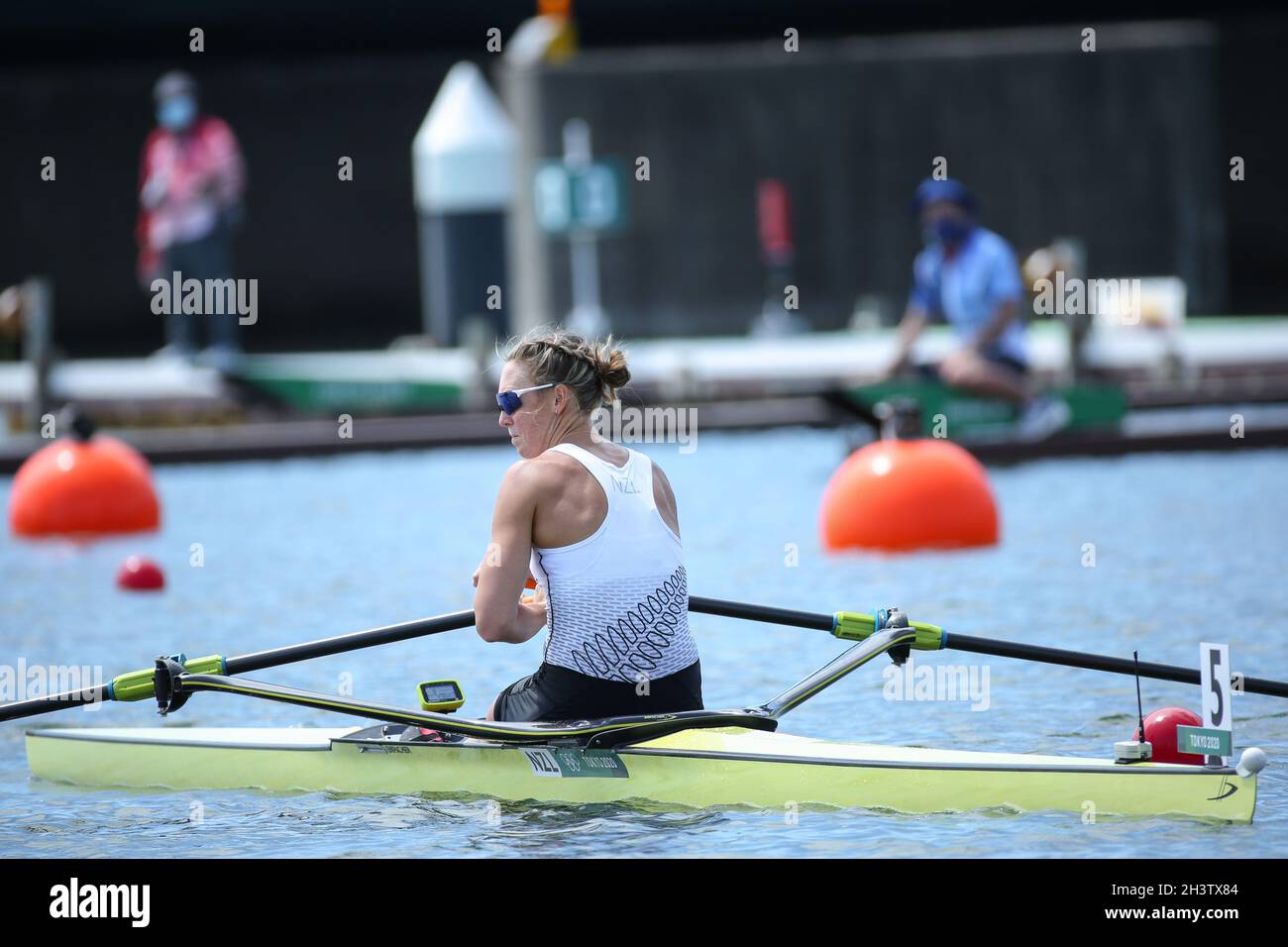 JULY 23rd, 2021 - TOKYO, JAPAN: Emma TWIGG of New Zealand wins the ...
