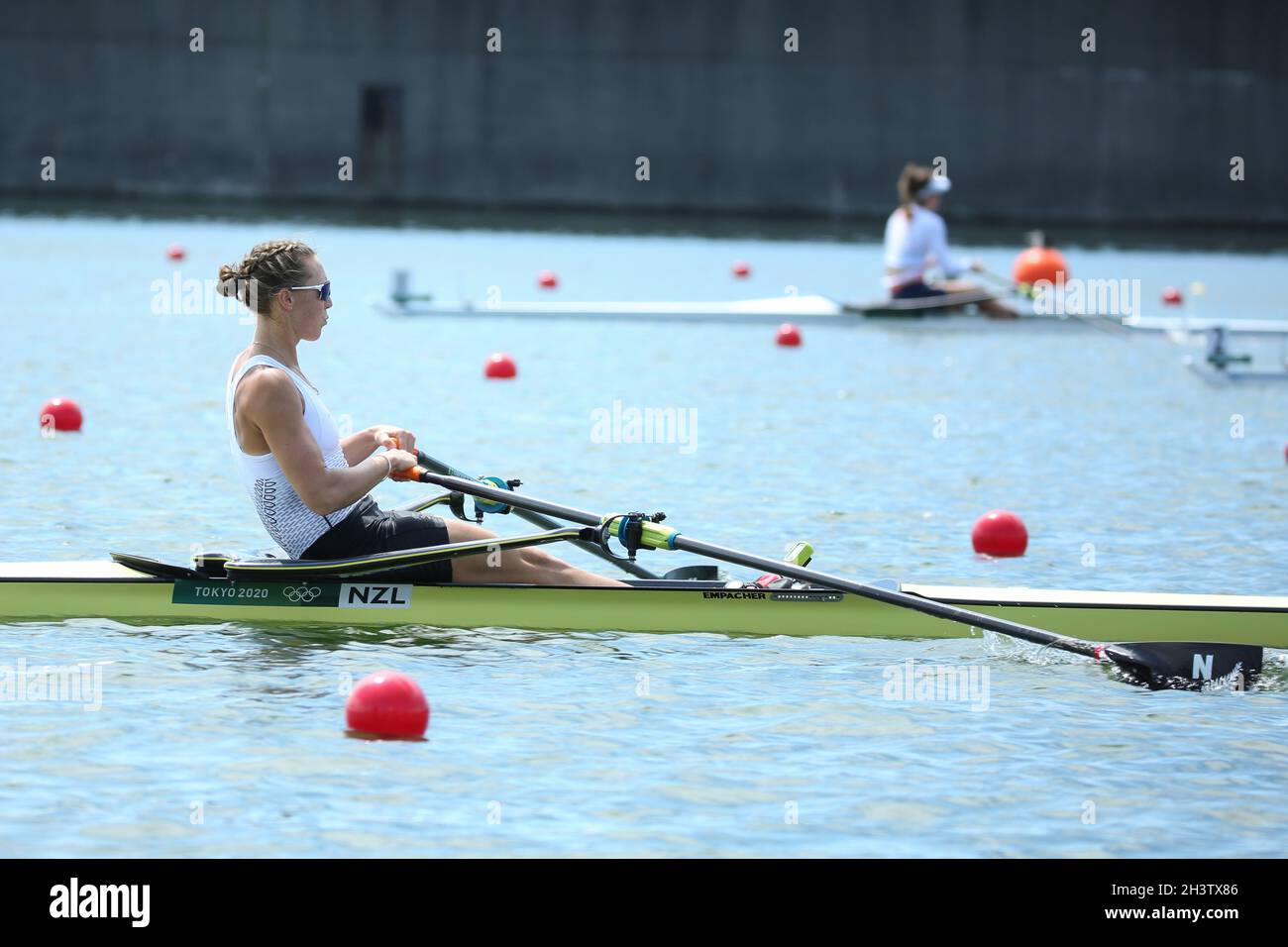 JULY 23rd, 2021 - TOKYO, JAPAN: Emma TWIGG of New Zealand wins the ...