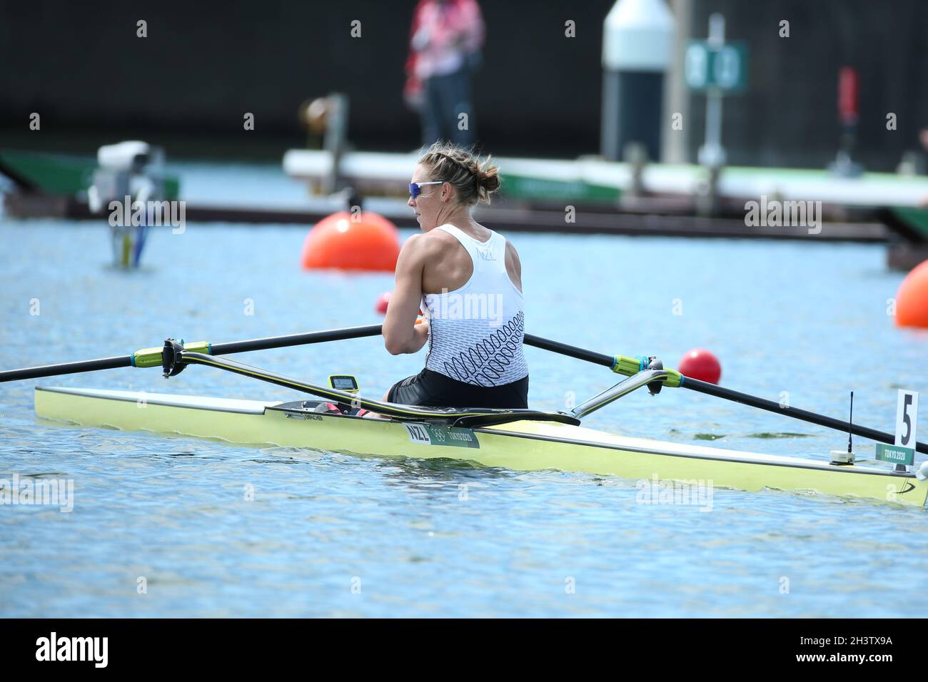 JULY 23rd, 2021 - TOKYO, JAPAN: Emma TWIGG of New Zealand wins the ...