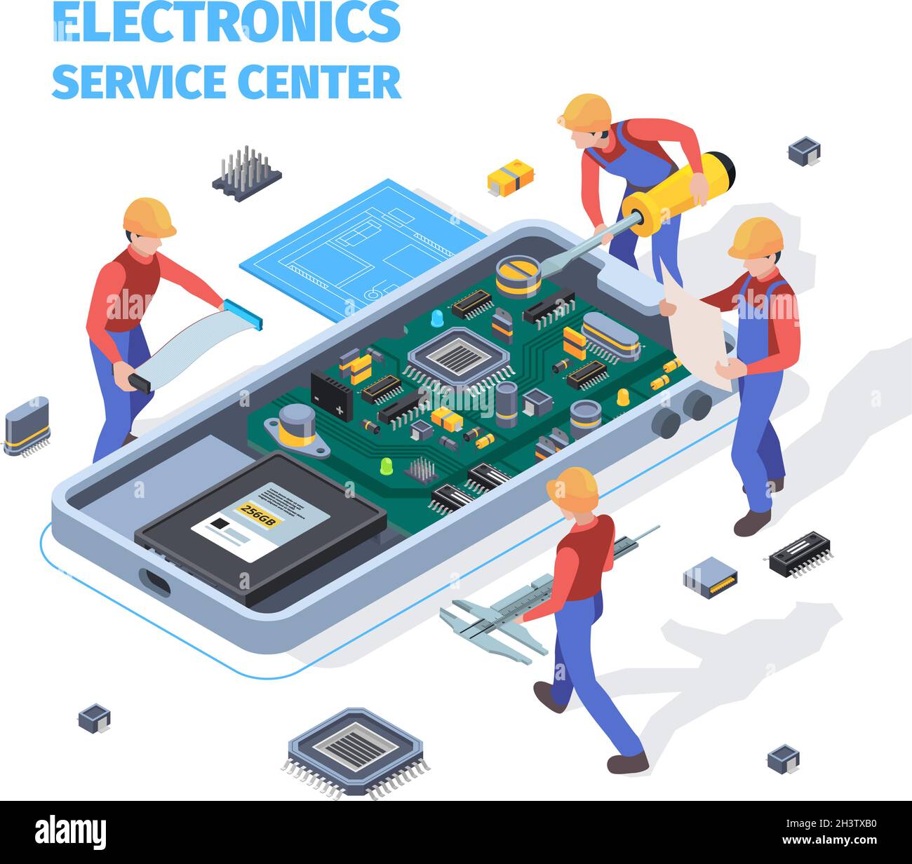 Service development Stock Vector Images - Alamy