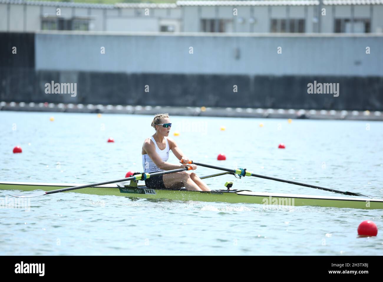 JULY 23rd, 2021 - TOKYO, JAPAN: Emma TWIGG of New Zealand wins the ...