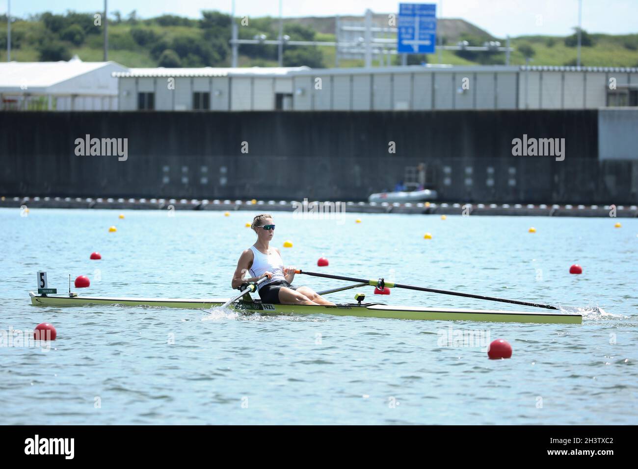 JULY 23rd, 2021 - TOKYO, JAPAN: Emma TWIGG of New Zealand wins the ...