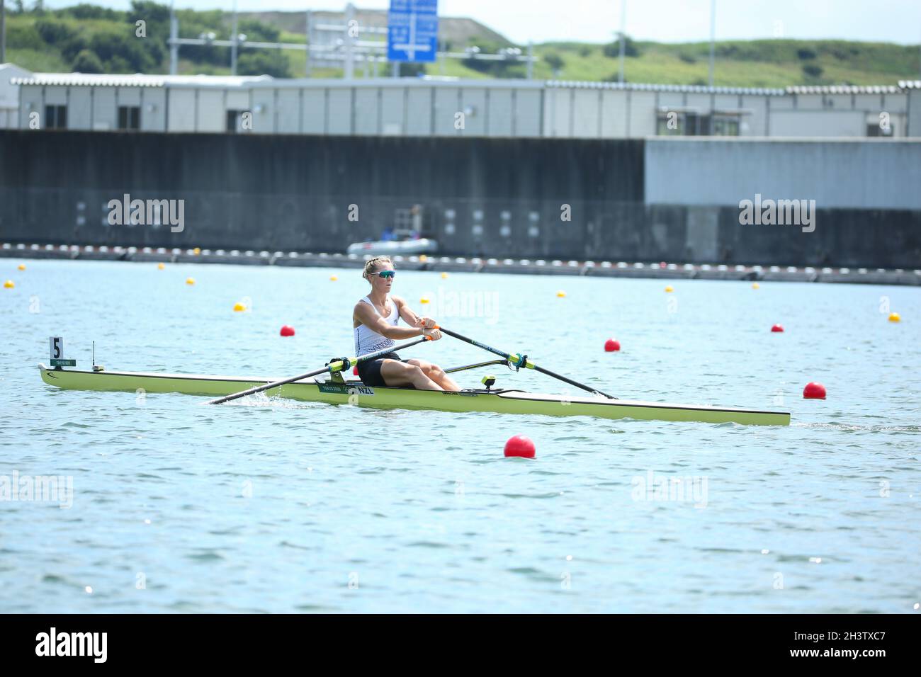 JULY 23rd, 2021 - TOKYO, JAPAN: Emma TWIGG of New Zealand wins the ...