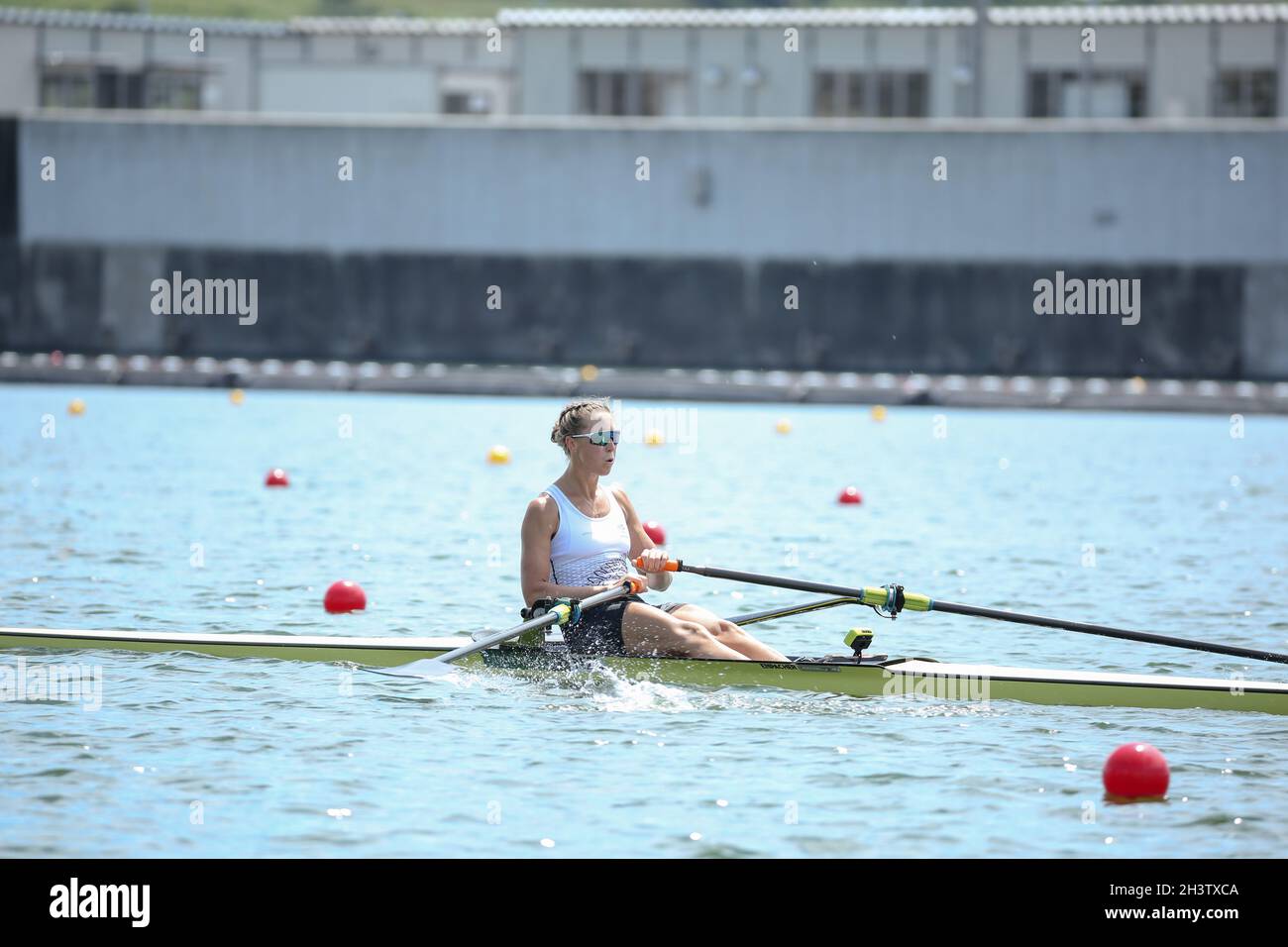 JULY 23rd, 2021 - TOKYO, JAPAN: Emma TWIGG of New Zealand wins the ...